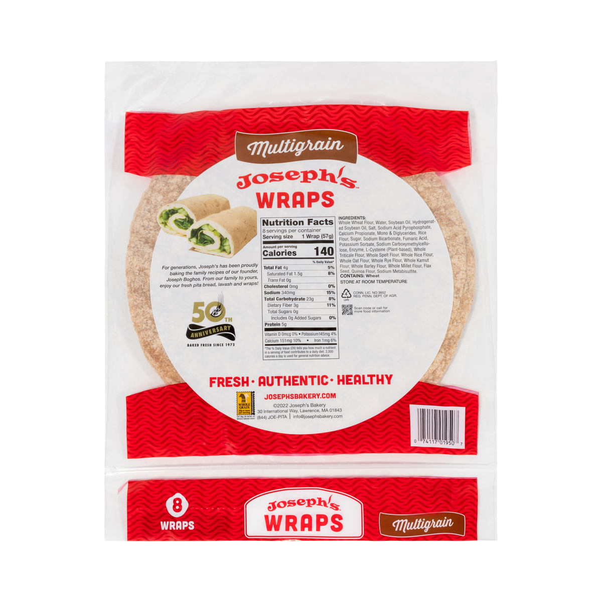 Multigrain Wraps – Joseph's Bakery
