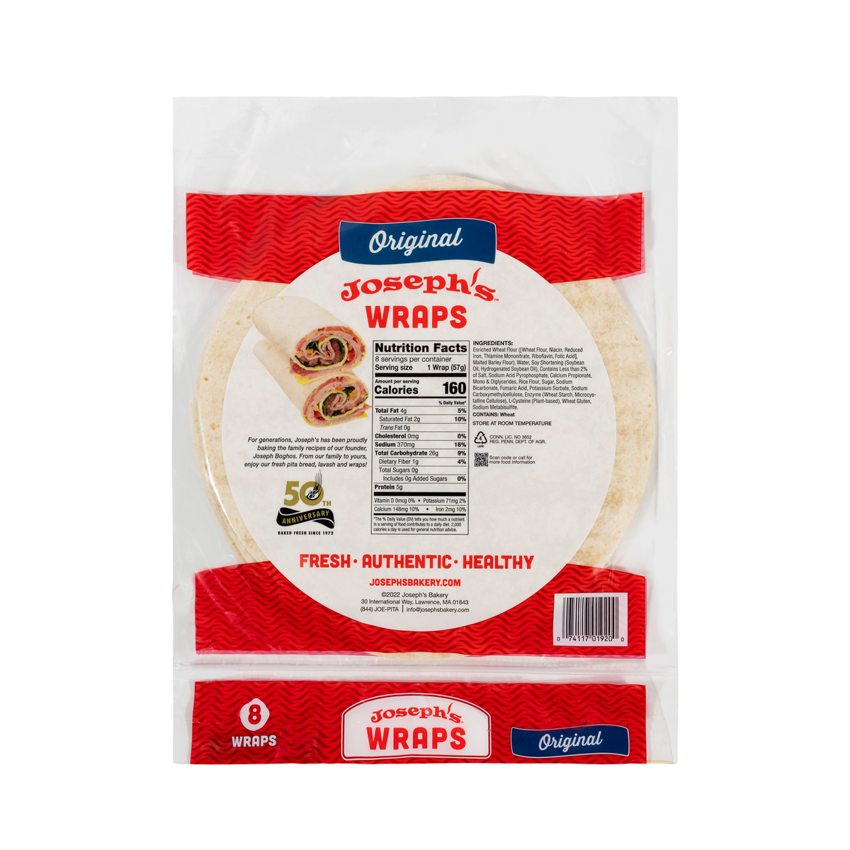 Original Wraps – Joseph's Bakery